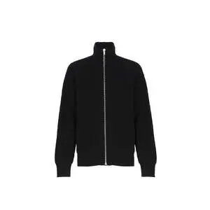 JIL SANDER Mohair Cardigan - Black