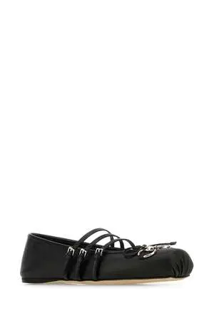 Gucci Leather Ballerinas