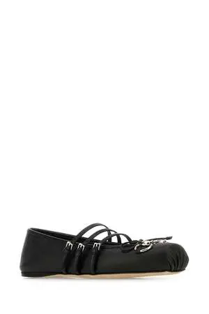 Gucci Leather Ballerinas