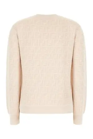 Fendi Crew Neck Knit Sweater - Multicolor
