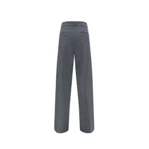 JIL SANDER Wool Classic Pants - Gray