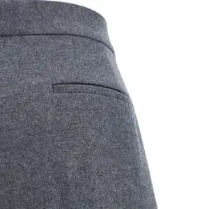 JIL SANDER Wool Classic Pants - Gray