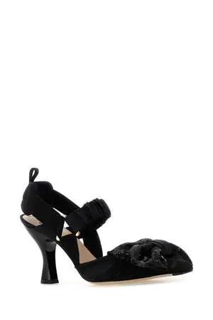 Fendi Mesh Colibrì Pumps