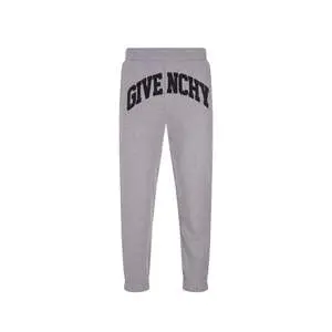 Givenchy Cotton Logo Sweatpants - Gray