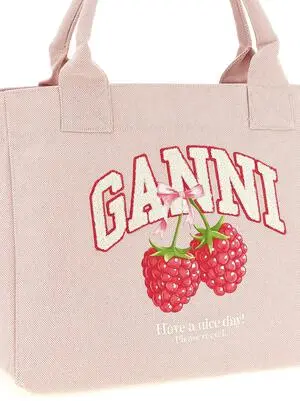 GANNI Shopping Bag - Pink