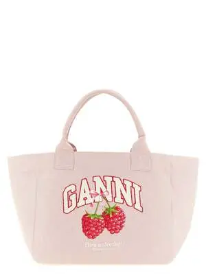 GANNI Shopping Bag - Pink