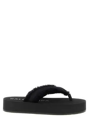 Balenciaga Jet Lag' Sandals - Black