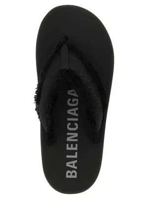 Balenciaga Jet Lag' Sandals - Black