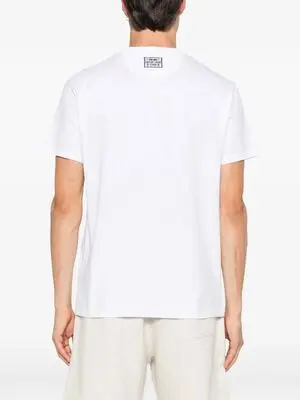 Fendi Ff Postcards Logo Print Cotton T-shirt