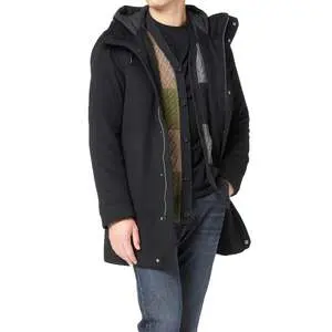 Herno Wool Cashmere Hooded Coat