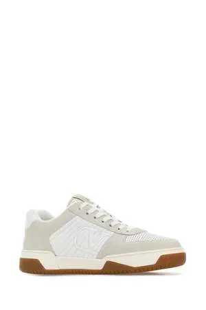 Valentino Garavani Leather And Suede Sneakers - Multicolor