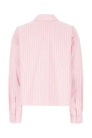 Balenciaga Striped Button-up Shirt - Multicolor