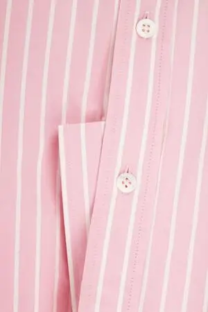Balenciaga Striped Button-up Shirt - Multicolor