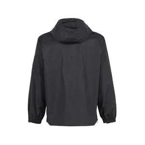 LANVIN Logo Hooded Windbreaker