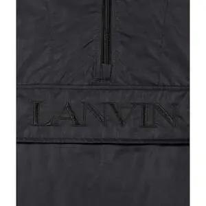 LANVIN Logo Hooded Windbreaker