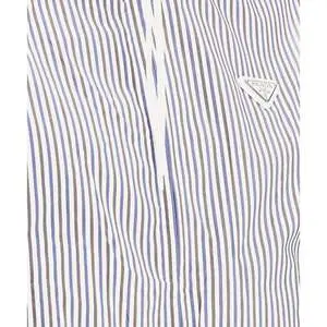 Prada Striped Hooded Jacket