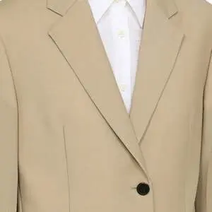 Prada Rope-coloured Blazer - Cream