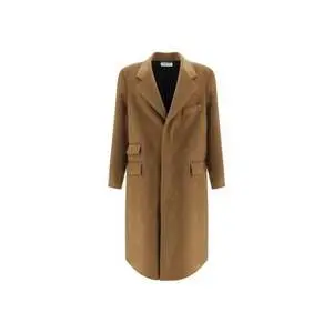 Saint Laurent Manteau Oversize Coat - Brown
