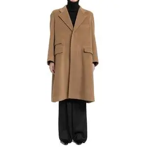 Saint Laurent Wool Oversize Coat