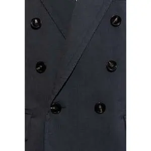 Bottega Veneta Wool Twill Blazer - Blue