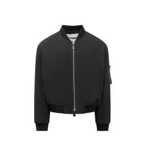 JIL SANDER Bomber Jacket - Black
