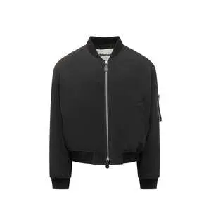 JIL SANDER Bomber Jacket - Black