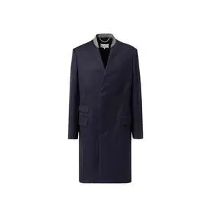 MAISON MARGIELA Wool Coat - Blue