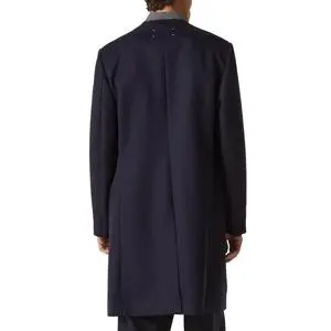 MAISON MARGIELA Wool Coat - Blue
