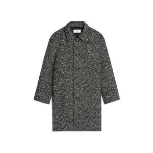 Celine Camden Wool Tweed Coat - Gray