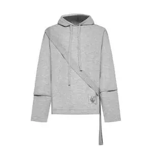 Off-White Wool Sweatshirt - Gray