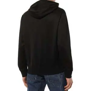 Off-White Hooded Logo Sweatshirt - Black