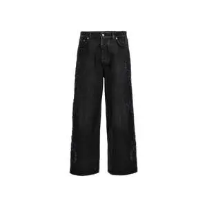 Off-White Denim Flared Jeans - Black