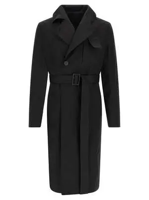 Rick Owens Mastodon' Trench Coat - Black