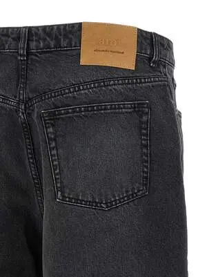 AMI Paris Denim Bermuda Shorts