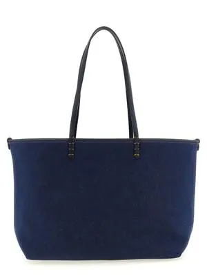 Fendi Roll' Medium Reversible Shopping Bag - Blue
