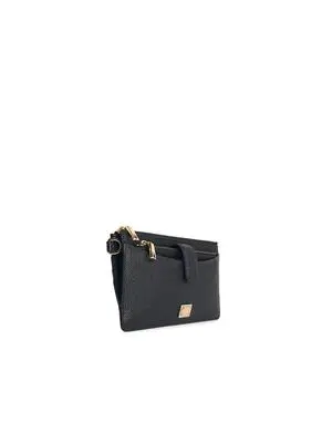 Dolce & Gabbana Leather Cardholder - Black