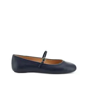 GIANVITO ROSSI Carla Ballerina Flats - Blue