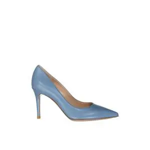 GIANVITO ROSSI Leather Pumps - Blue