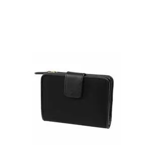 Prada Nylon And Leather French Wallet