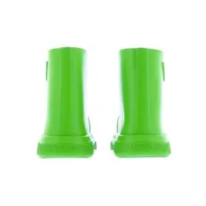 Prada Logo Rubber Boots - Green