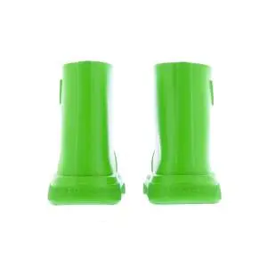 Prada Logo Rubber Boots - Green