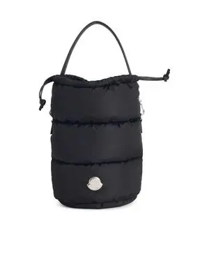 Moncler Caradoc' Bucket Bag In Polyamide - Black