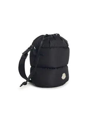 Moncler Caradoc' Bucket Bag In Polyamide - Black