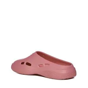 Prada Mellow Rubber Mules - Pink