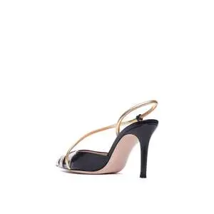 GIANVITO ROSSI Leather Slingback Pumps