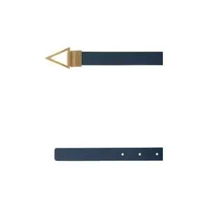 Bottega Veneta Reversible Leather Belt - Blue
