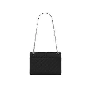 Saint Laurent Envelope Medium Bag - Black