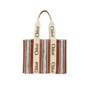 Chloé Medium Woody Tote Bag - Brown