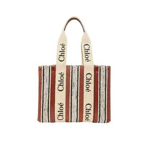 Chloé Woody Tote Bag - Brown