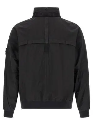 Stone Island Nylon Metal Watro Bomber Jacket - Black